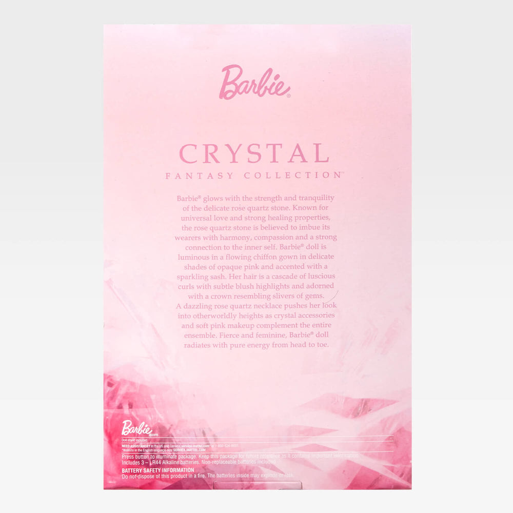 Barbie Crystal Fantasy Collection Rose Quartz Doll – Mattel Creations