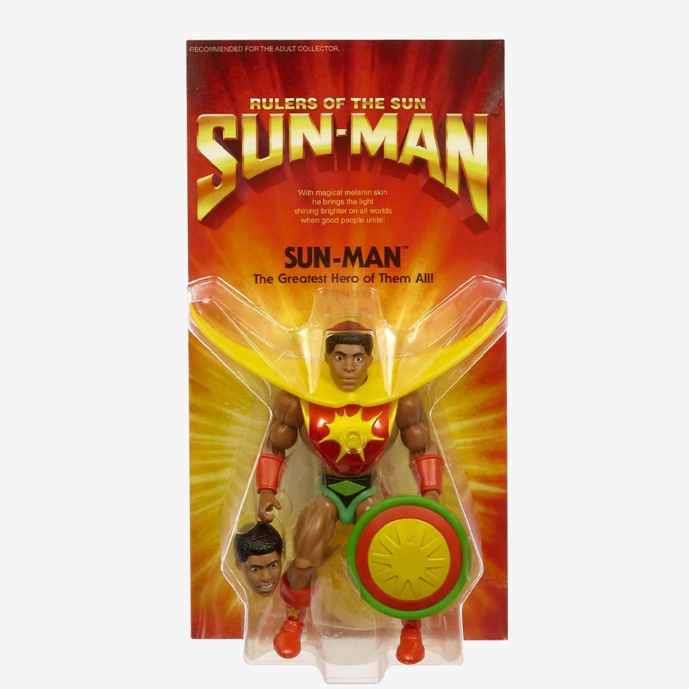 Masters of the Universe Origins Sun-Man Action Figure – Mattel Creations