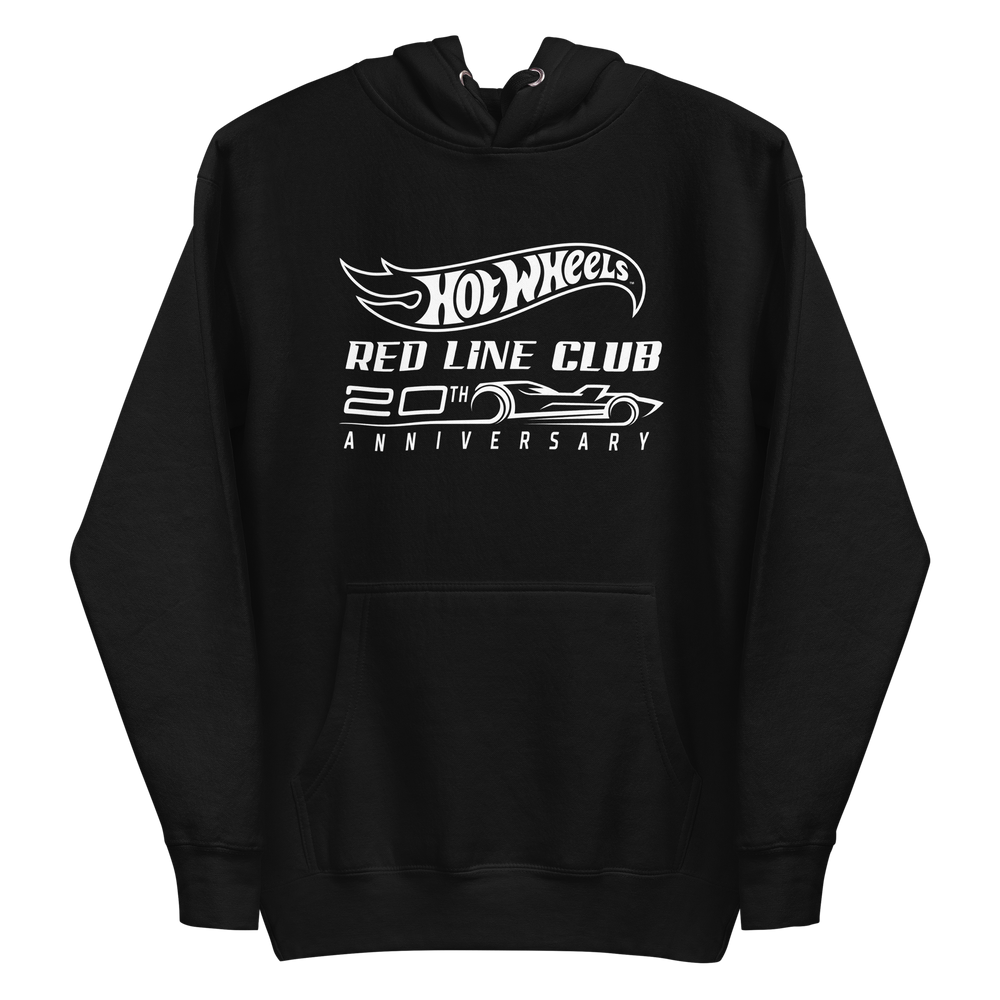 Hot Wheels® Red Line Club® 20th Anniversary Silhouette Logo Black Hood ...