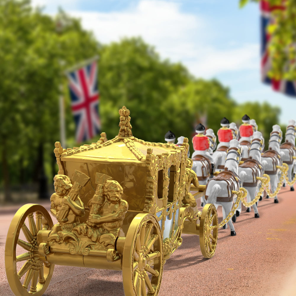 Matchbox Collectors Coronation Gold State Coach – Mattel Creations