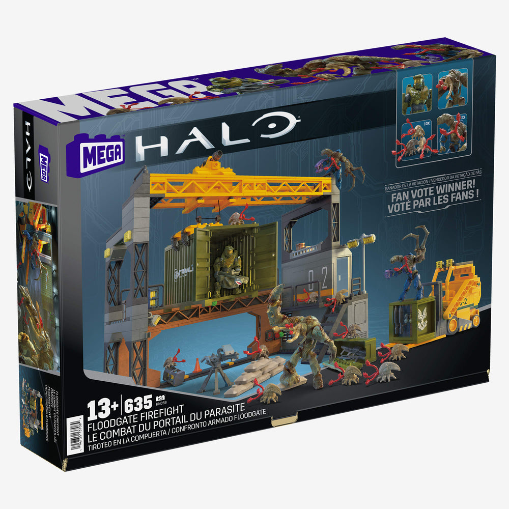 MEGA Halo Floodgate Firefight Building Toy Kit – Mattel Creations
