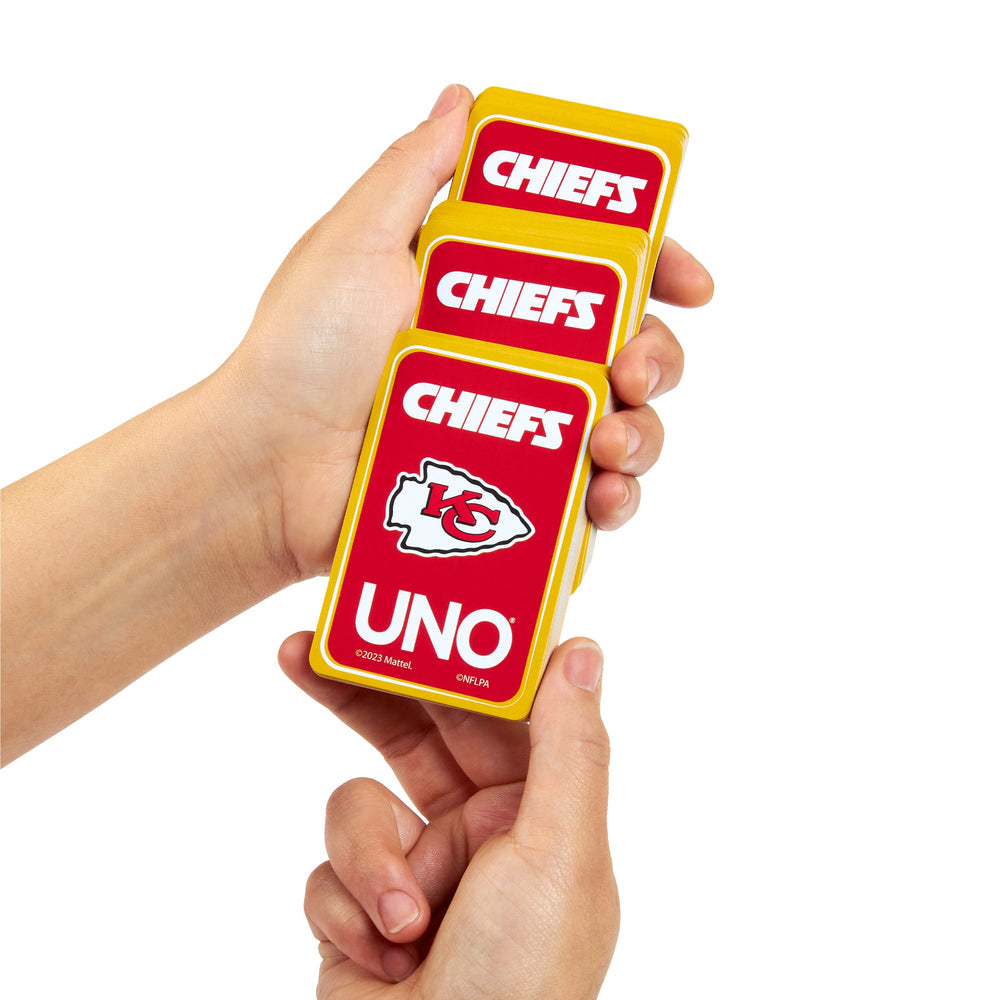 UNO Fandom NFL Chiefs Game | Mattel Creations