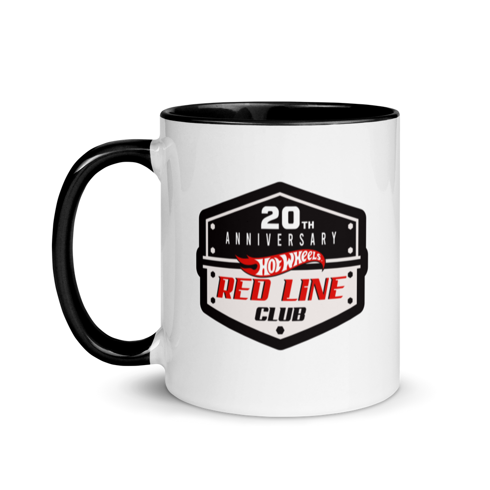 Hot Wheels® Red Line Club® 20th Anniversary Badge Logo Mug – Mattel ...