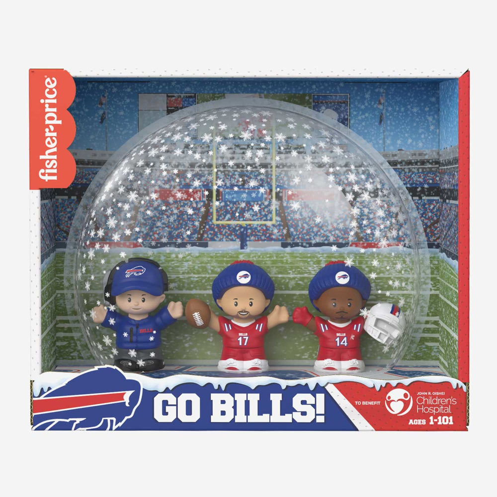 Fisher-Price Little People Go Bills Figure Set – Mattel Creations