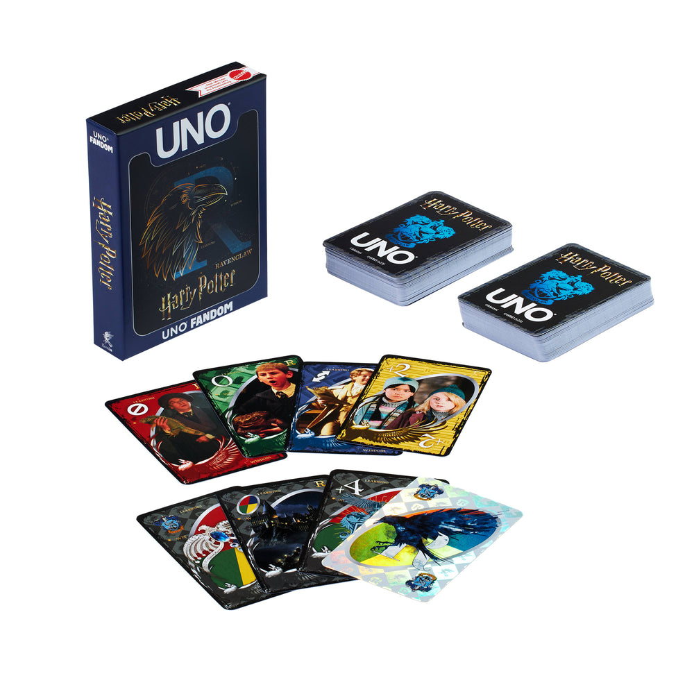 UNO Fandom Harry Potter Ravenclaw Game | Mattel Creations