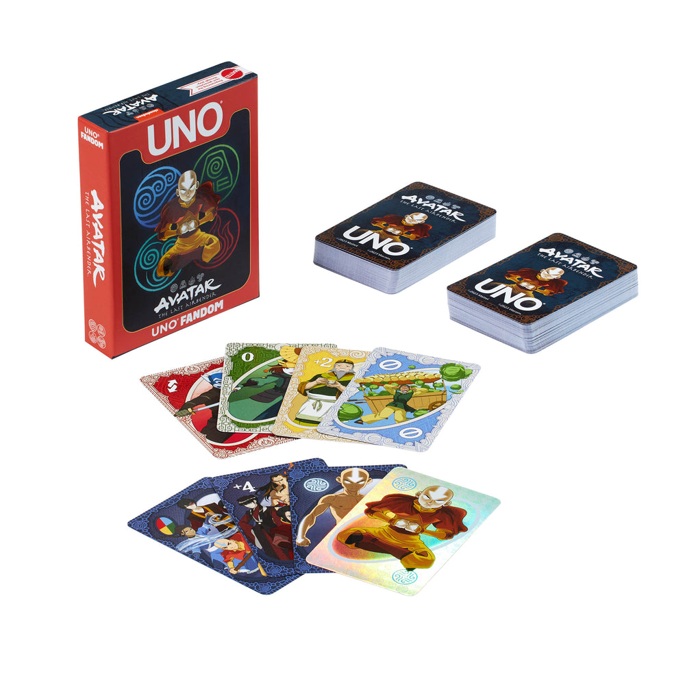 UNO Fandom Avatar: The Last Airbender Game | Mattel Creations